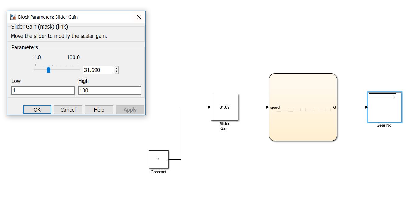 Gear Shift Indicator model using Simulink Stateflow : Skill-Lync