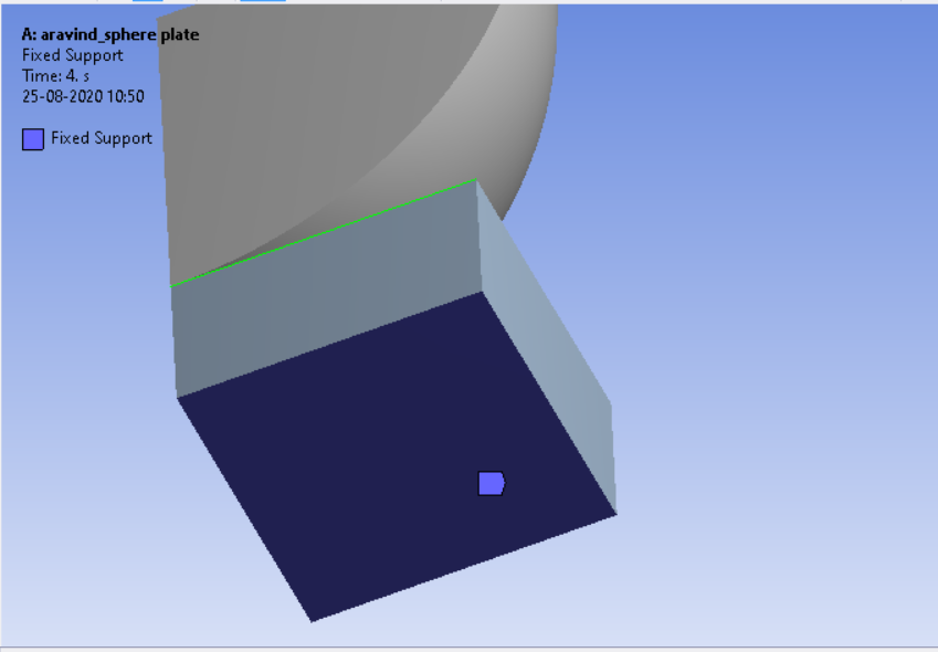 Week 5 Sphere pressing on a plate : Skill-Lync