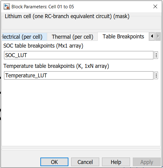 Thermal Modelling (Electrical) Of 10 Cells Connected In Series ...