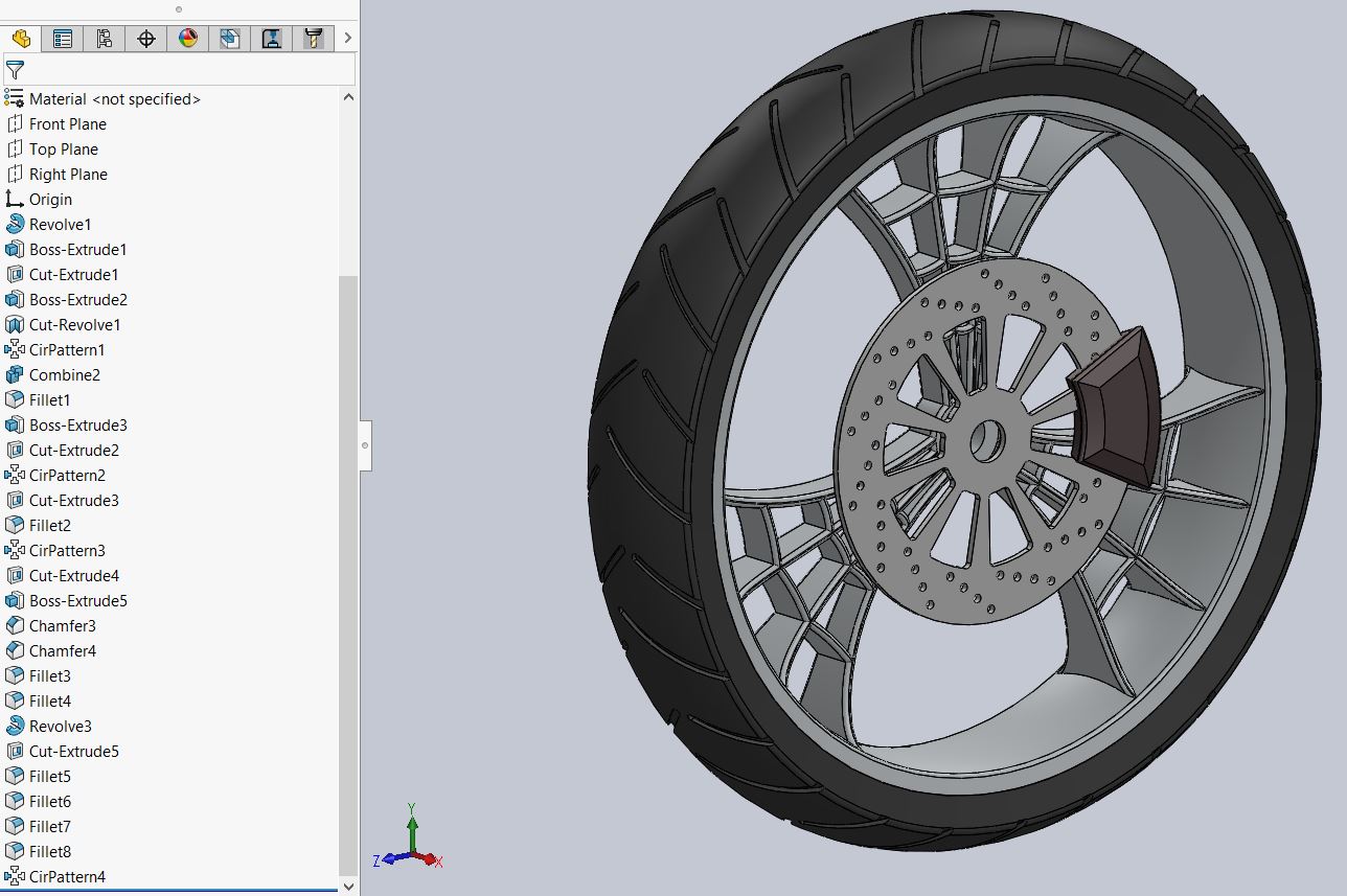 Design and Assembly of CHOPPER BIKE : Skill-Lync