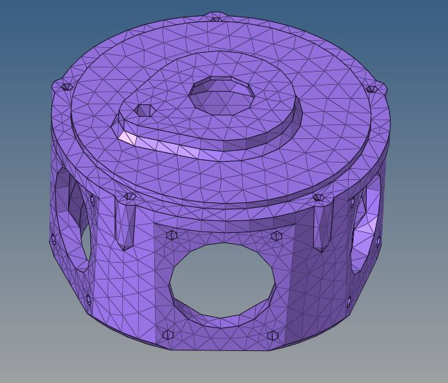 Generation of 3D TetraMesh for Solids : Skill-Lync