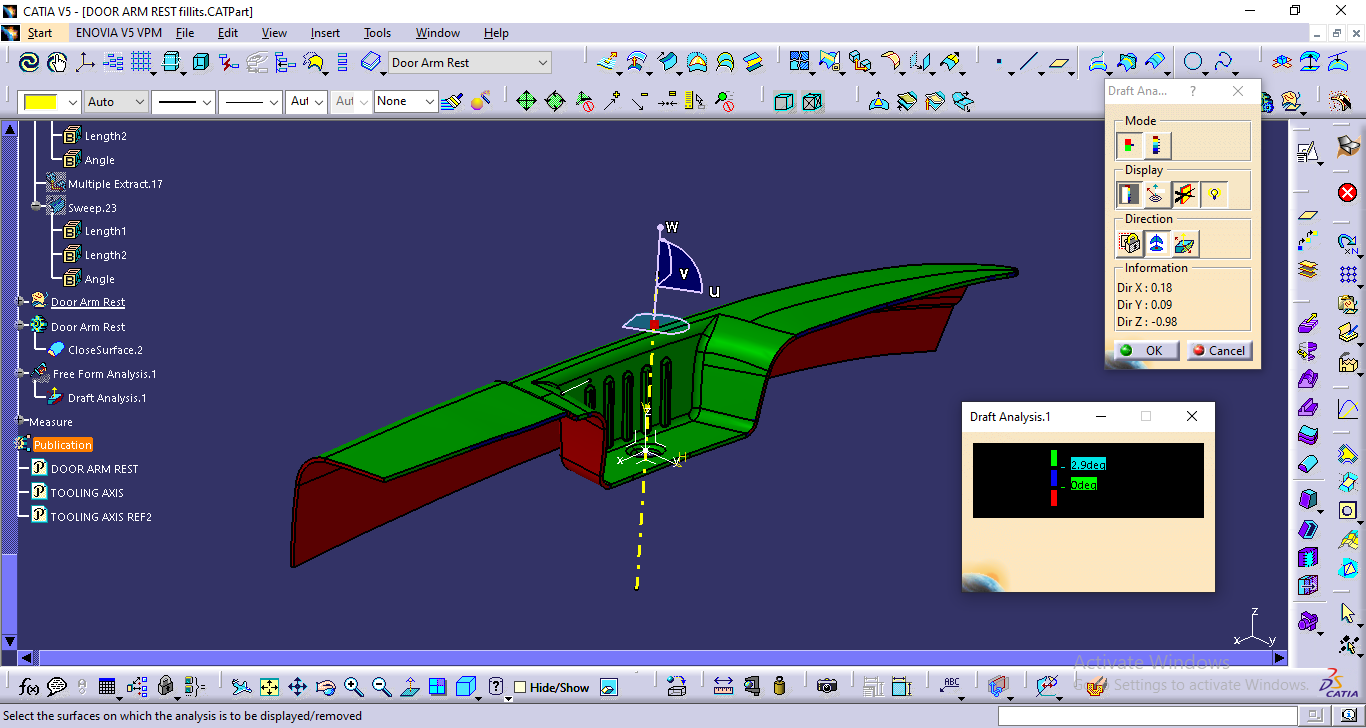 Week 8 Part 9 Project 4 - Surface Design : Skill-Lync