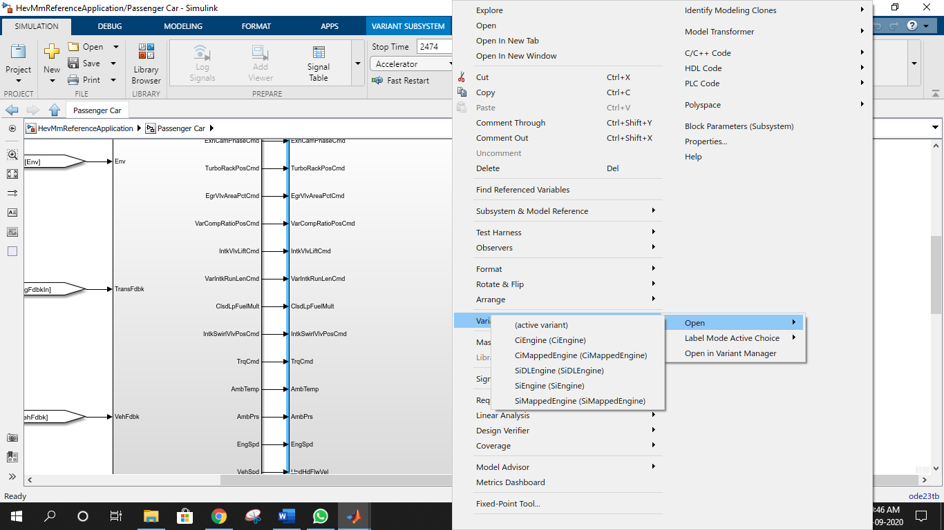 Simulation of Wide Open Throttle (WOT) in HEV and EV using Simulink : Skill-Lync