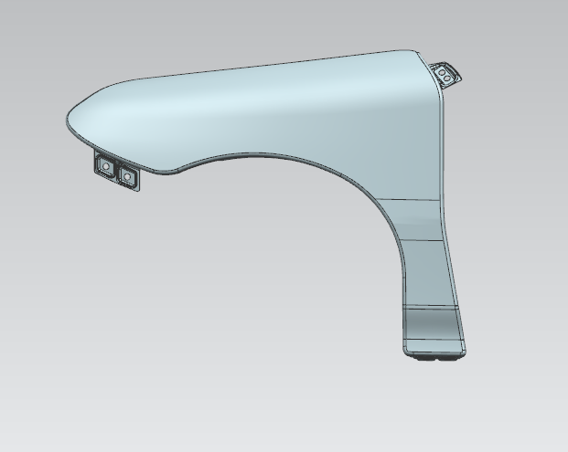 BiW Design of front fender of a car : Skill-Lync