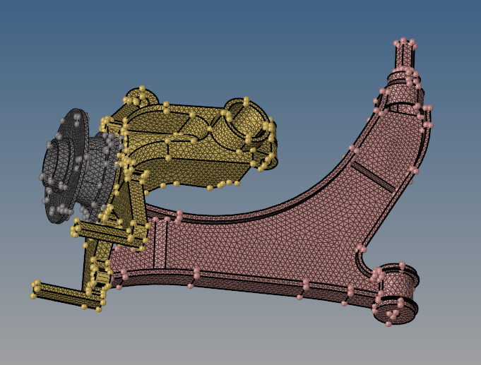 3D Tetra meshing of various components using HYPERMESH : Skill-Lync