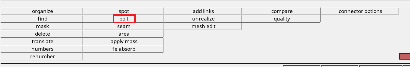 Applying connectors onto a Frame Assembly using HYPERMESH : Skill-Lync