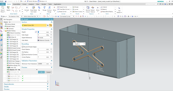 Advanced Sheet Metal Design Using NX Cad Challenge_2_Box Assembly ...