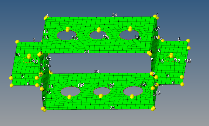 1D elements and Degrees of Freedom (DOFs) in Hypermesh : Skill-Lync