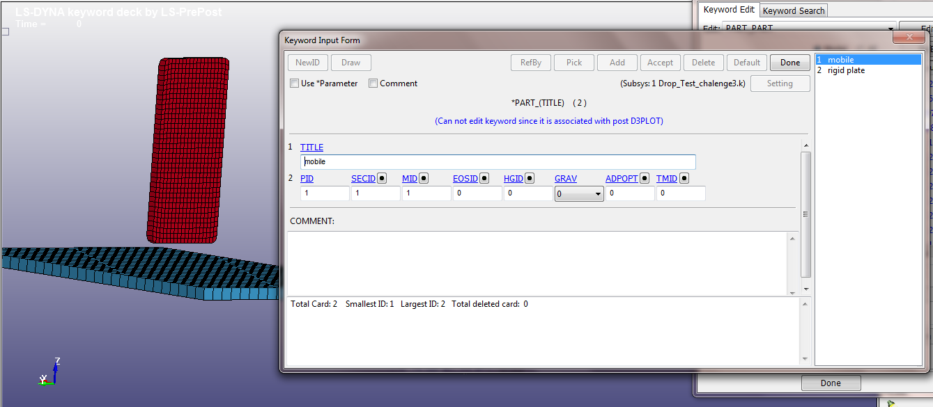 Mobile Drop Test Simulation using LS-DYNA : Skill-Lync