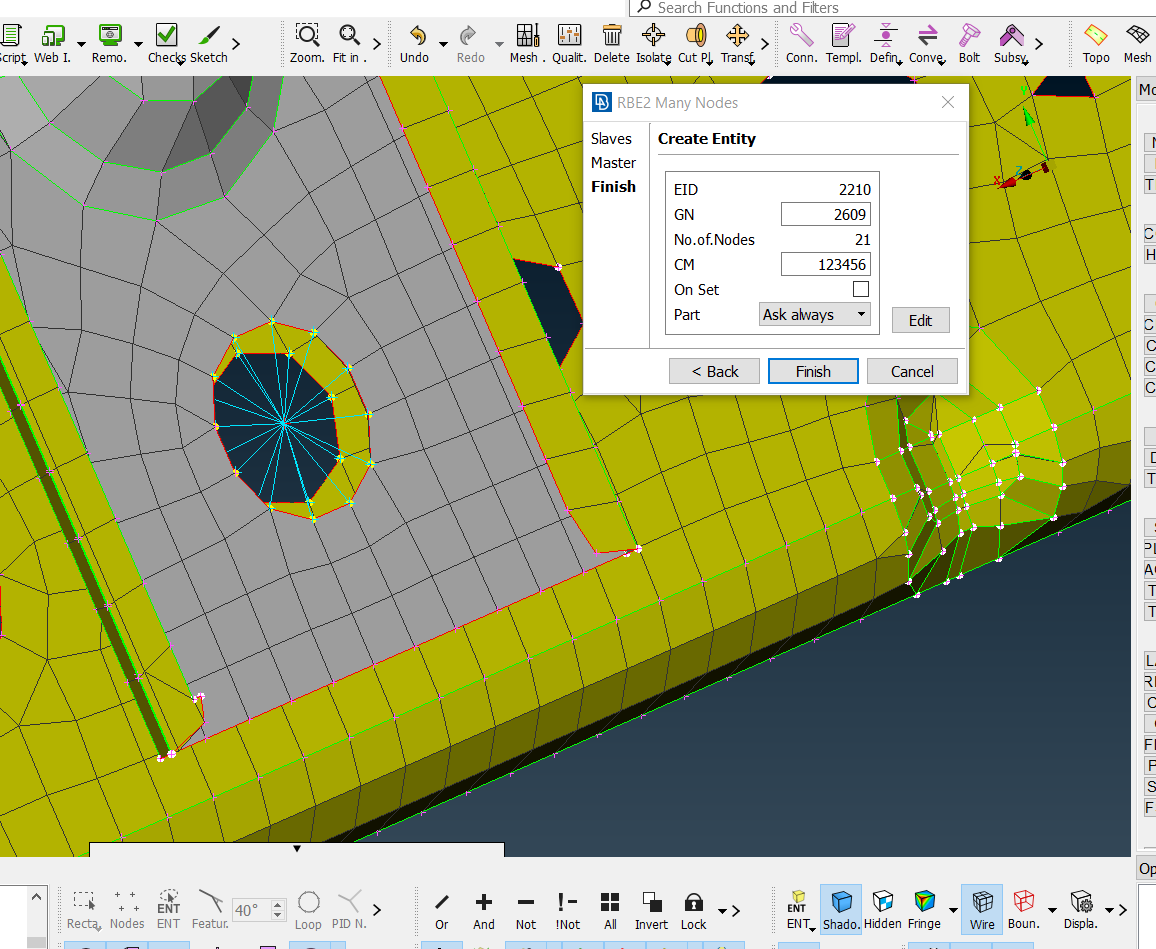 Preprocessing of Automotive Seat structure using ANSA : Skill-Lync
