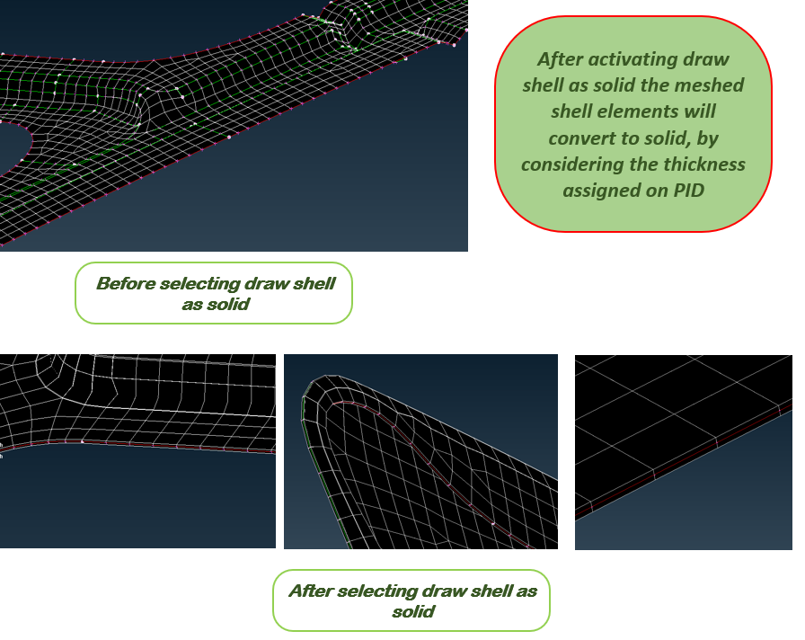 Performed shell mesh for a CAR HOOD - using ANSA : Skill-Lync
