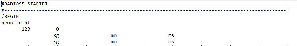 Frontal Crash Analysis of a BIW model of car using Radioss : Skill-Lync