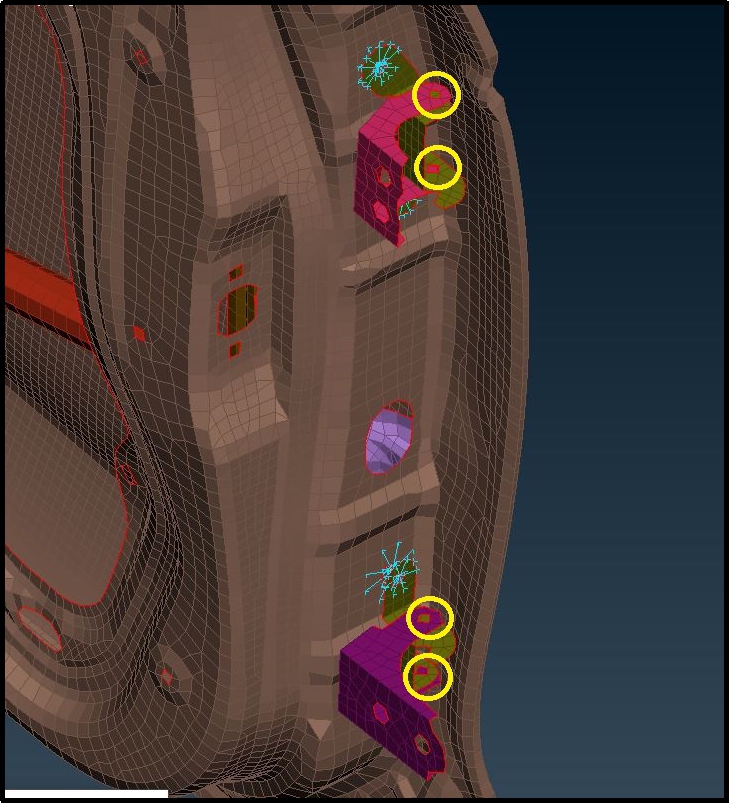 CONNECTIONS (REAR DOOR) : Skill-Lync