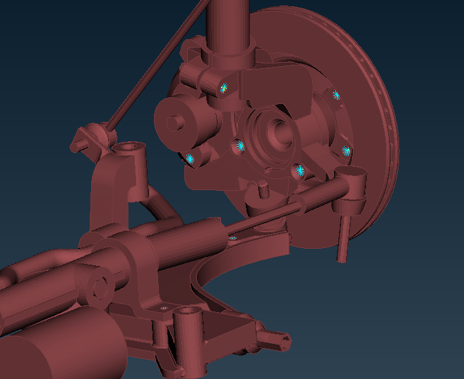 Preprocessing the Rear Suspension model of an Automobile using ANSA ...
