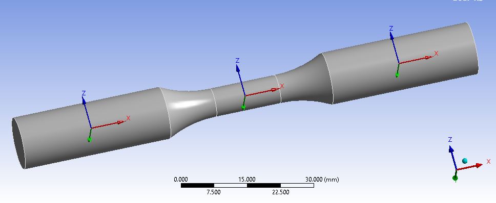 Tension and Torsion test on a specimen using Explicit Dynamics Module ...