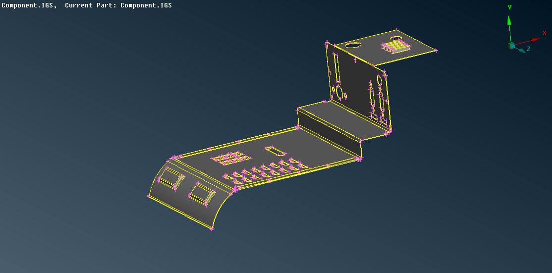 To change the shape of the component by the morphing technique. : Skill ...
