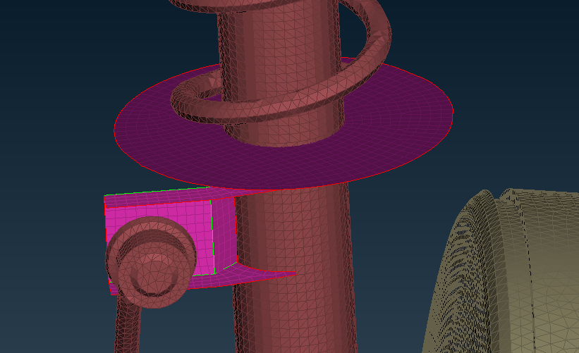 Preprocessing the Rear Suspension model of an Automobile using ANSA ...