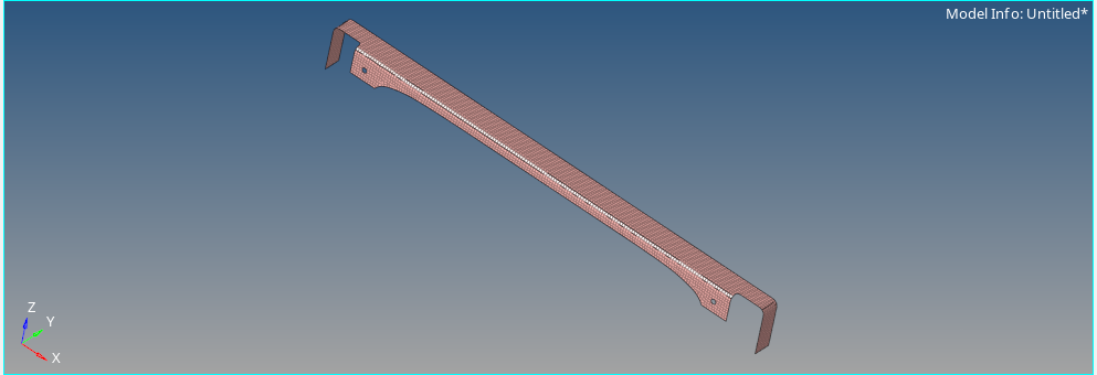 Creating 1D Connectors for the given Frame component using Hypermesh : Skill-Lync
