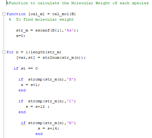 Parsing NASA thermodynamic data using MATLAB : Skill-Lync