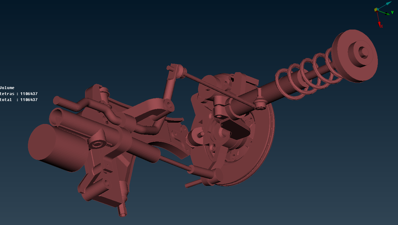 Preprocessing the Rear Suspension model of an Automobile using ANSA ...