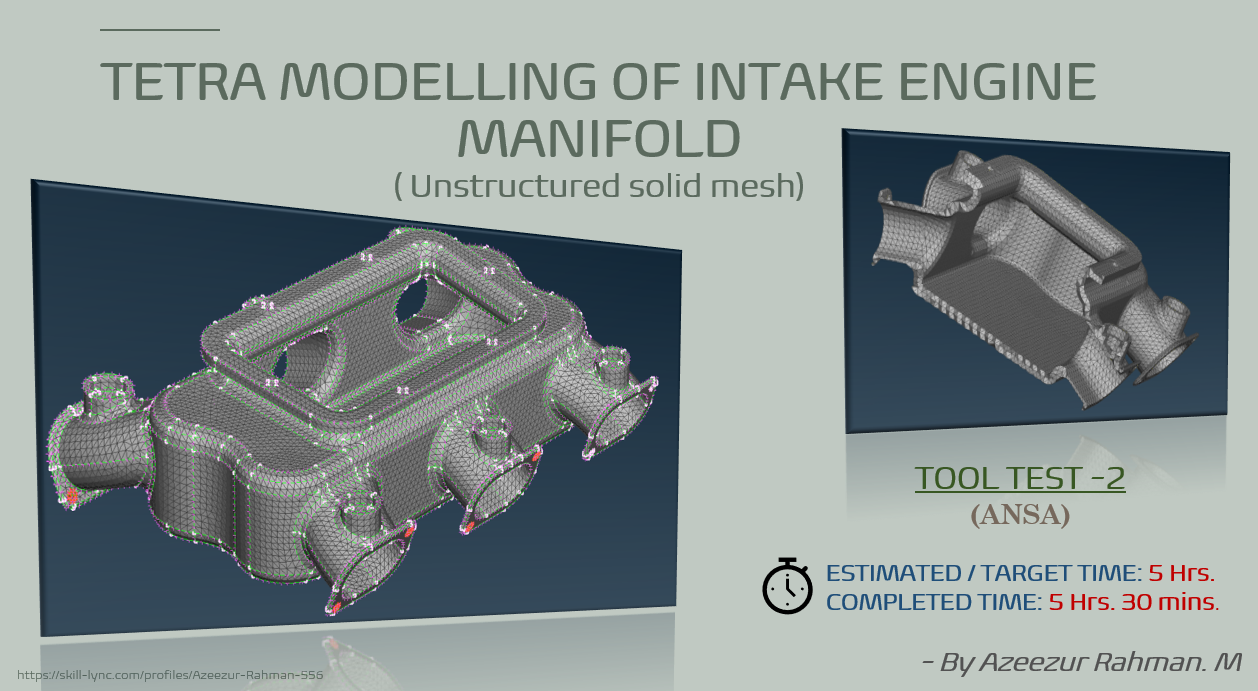 Tetra Modelling For Engine Intake Manifold Using Ansa Tool Test 2