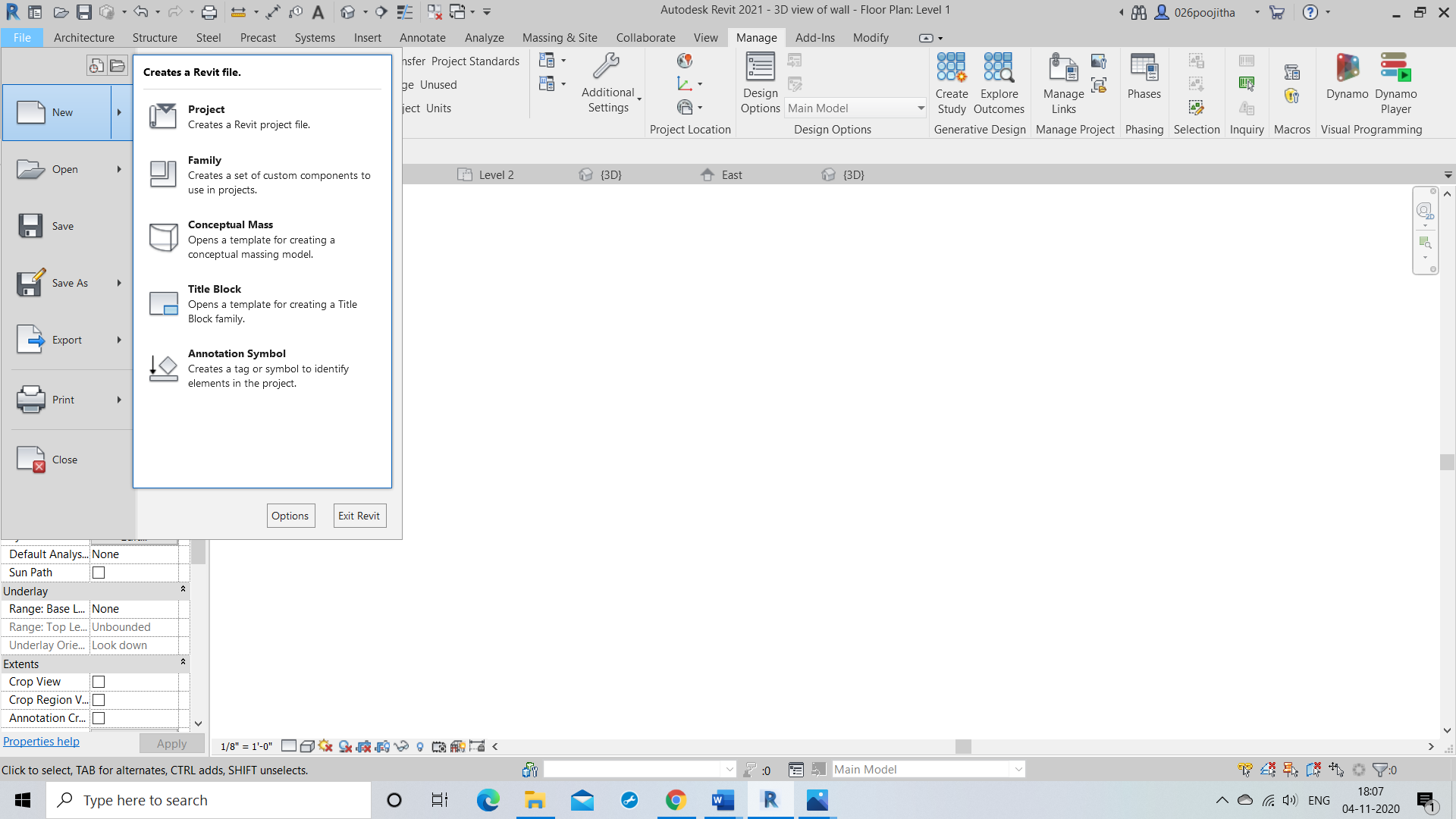 REVIT_Introduction to REVIT_WEEK1 : Skill-Lync