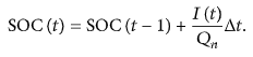 State of charge estimation of battery using Coulombs counting Method ...