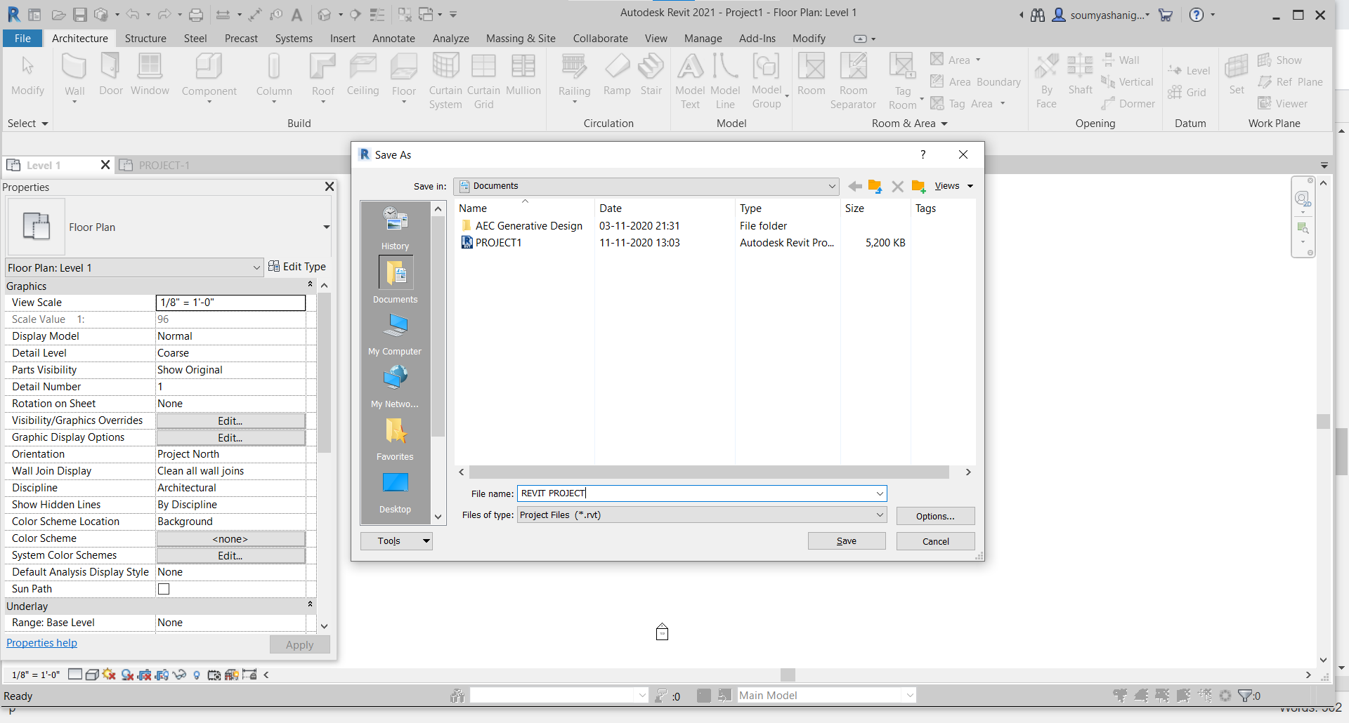 REVIT_Introduction to REVIT_WEEK 1 : Skill-Lync