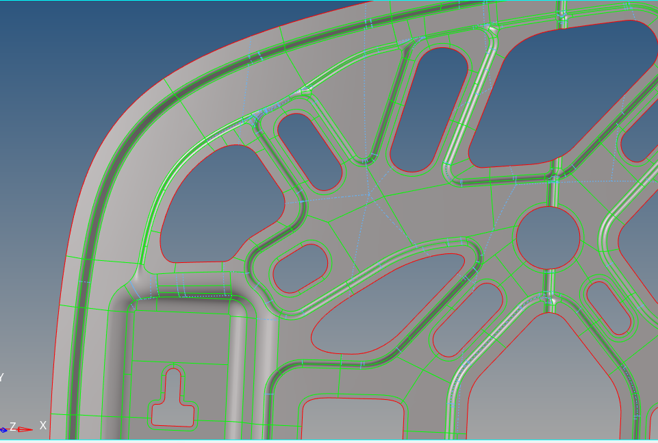 2D Meshing of Hood Model With HyperWorks : Skill-Lync