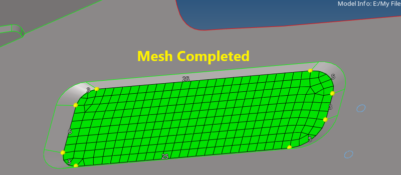 Meshing of Spare Tire Well using HyperMesh : Skill-Lync