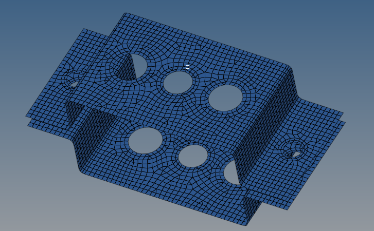 CREATION OF 1D ELEMENTS, BEAMS ON A PARALLEL BRACKET BY USING HYPERMESH : Skill-Lync
