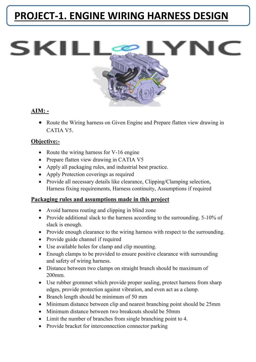 Project 1 : Skill-Lync