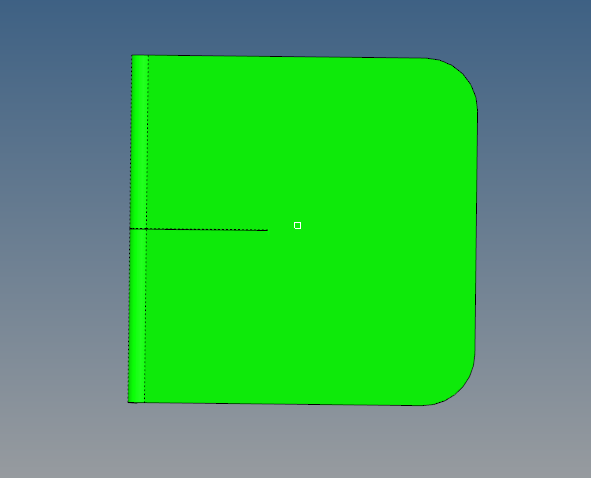 Creating the simple bracket, Mesh generate and Extract CAD surface by using HYPERWORKS : Skill-Lync