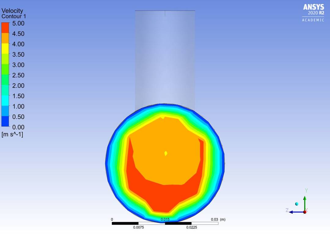 Mixing Efficiency Of A Mixing Tee.(ANSYS FLUENT) : Skill-Lync