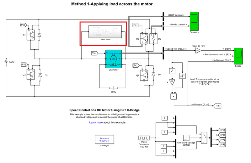 DC Motor Control Simulation using Power Converters : Skill-Lync