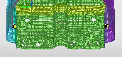 Frontal Crash simulation of Dummy car model using Radioss : Skill-Lync