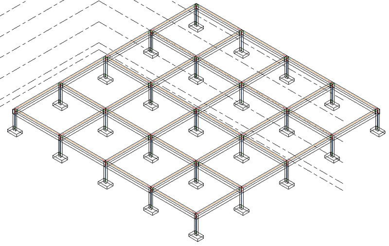 REVIT_ Plan, 3D View & Structural Drawings_Project 2 : Skill-Lync