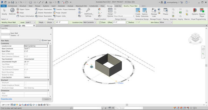 REVIT_Introduction to REVIT_WEEK 1 : Skill-Lync
