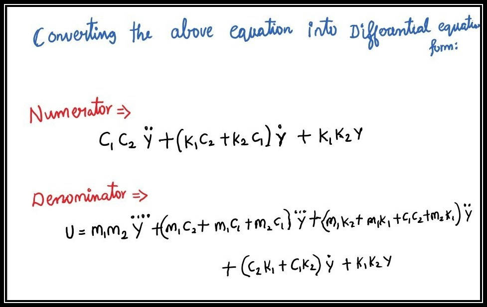 TRANSFER FUNCTION : Skill-Lync
