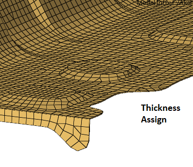 2D Finite element meshing over the Floor Panel Using Hypermesh. : Skill ...