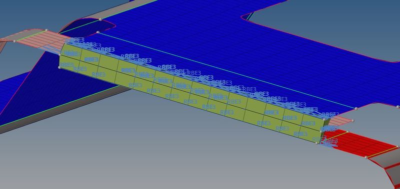 Creating the Connectors between the components by using HYPERMESH : Skill-Lync