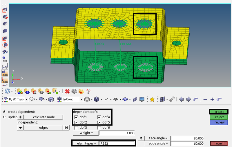 Creating Rod, Bar & Beam Element in Hypermesh : Skill-Lync