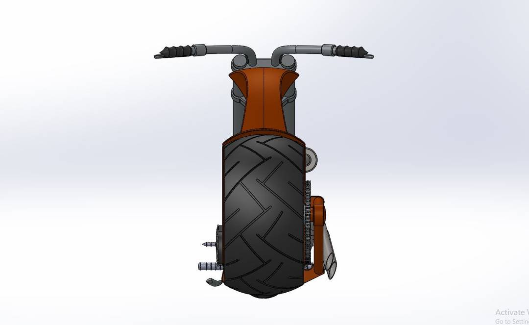 MODELLING & PHOTO-REALISTIC RENDERING OF AN AMERICAN CHOPPER : Skill-Lync