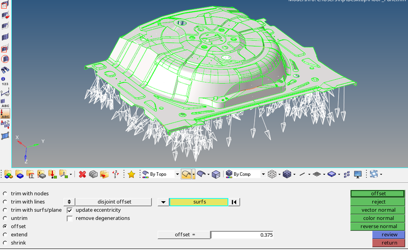 Hypermesh - Project 2 - Meshing of Floor Mesh Panel : Skill-Lync
