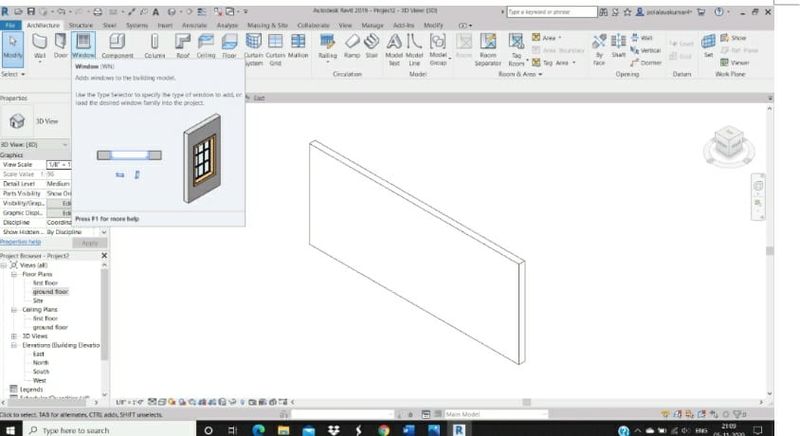 REVIT_Creation of Basic Drawing_Week 2 : Skill-Lync