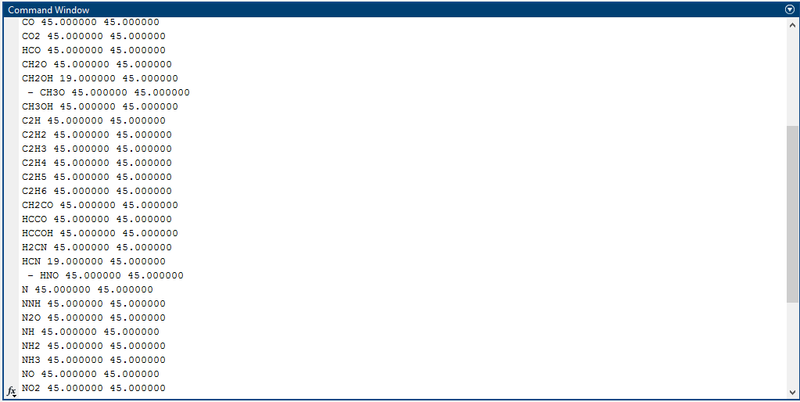 Demostrating File Parsing In Matlab By Parsing Nasa Thermodynamic Data Skill Lync