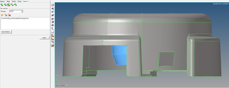 TETRA MESH ON CASTING COMPONENT : Skill-Lync