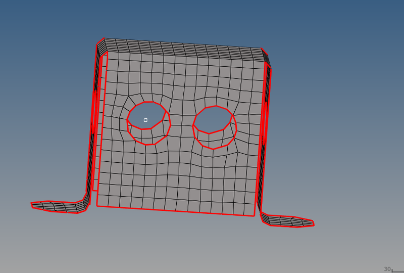Modelling of shell elements in hypermesh : Skill-Lync