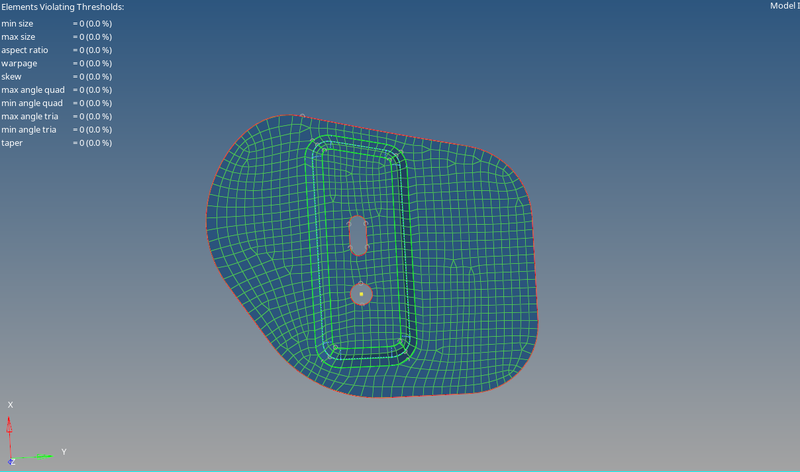 SHELL MESH ON HOOD BY HYPERMESH : Skill-Lync