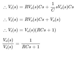 WEEK 1 - TRANSFER FUNCTION : Skill-Lync